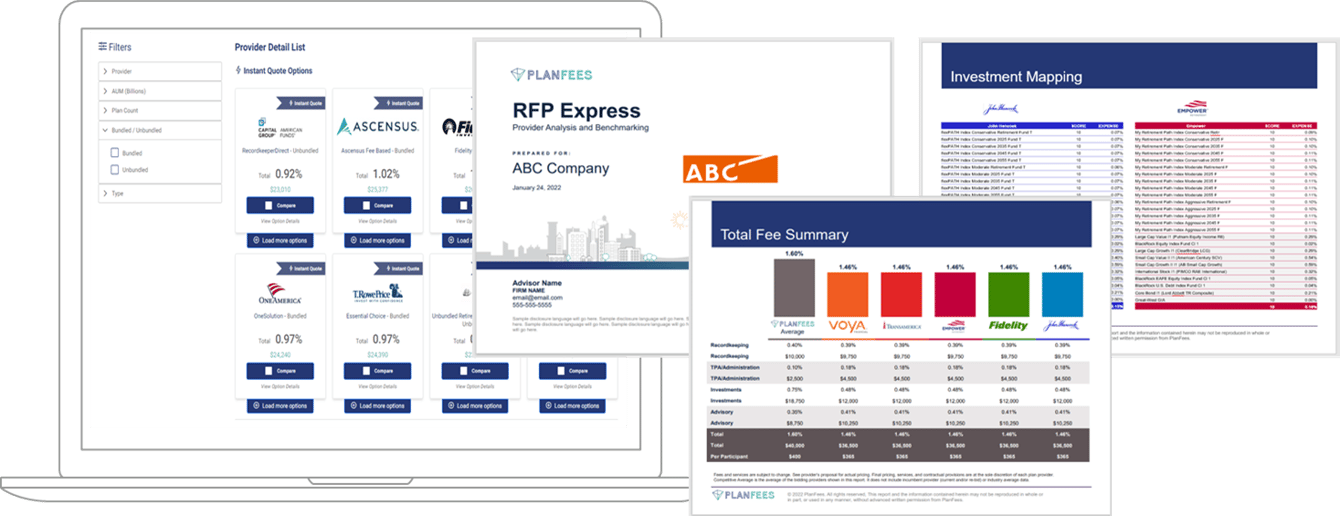 RFP Express Instant Quote and Proposal System | RPAG