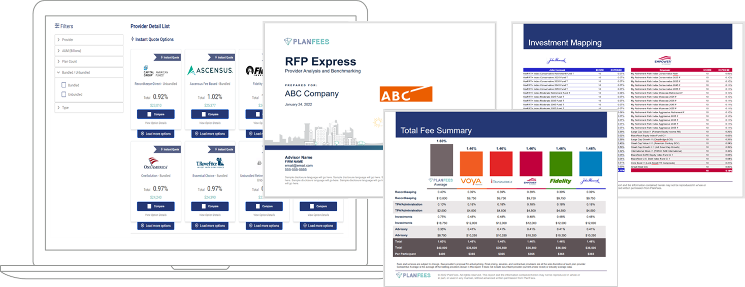 RFP Express Instant Quote and Proposal System | RPAG